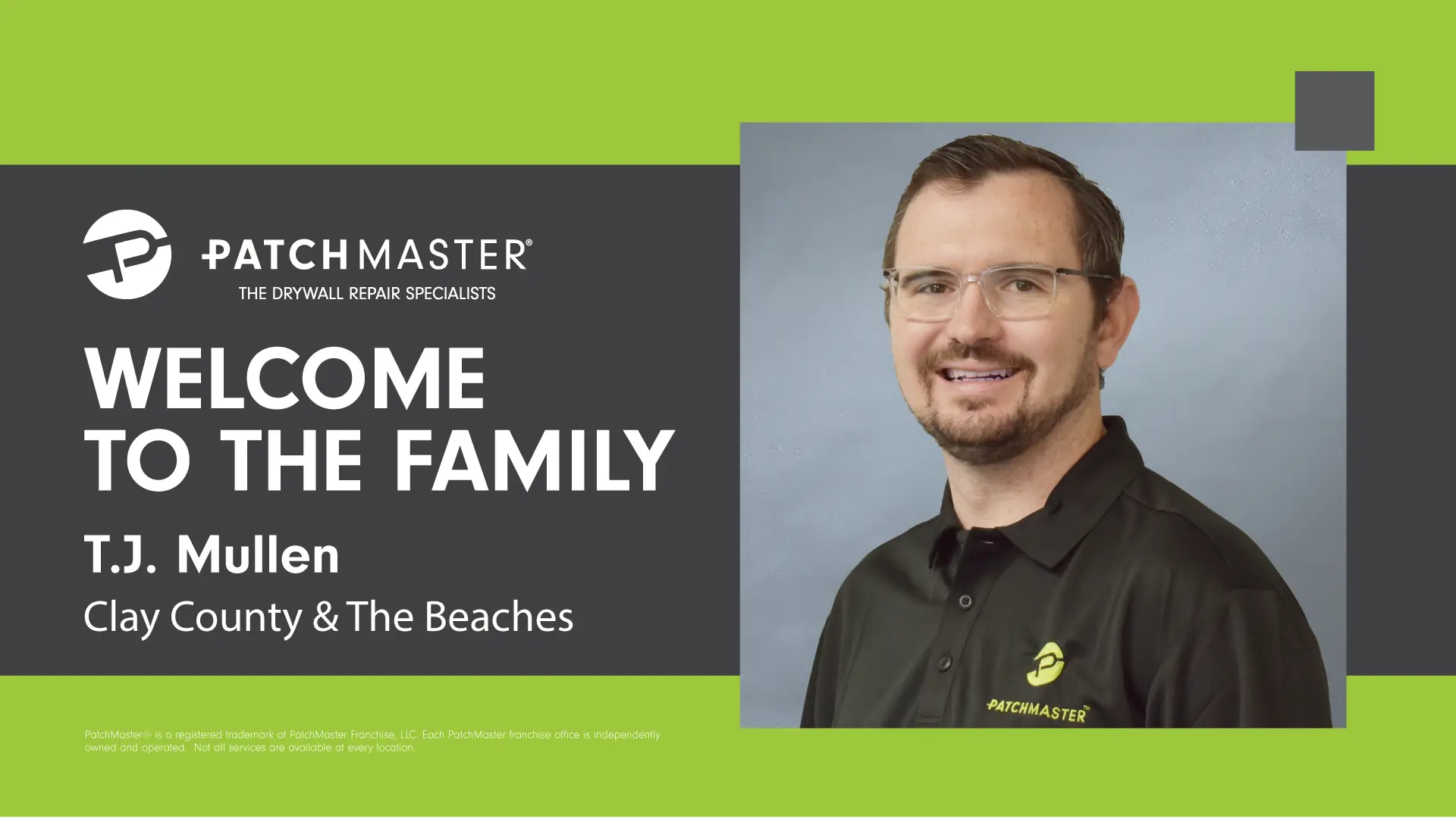 Gold Star Family Business Owner T.J. Mullen Launches PatchMaster Drywall Repair in Clay County ...